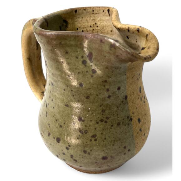 Artisan | Dining | Vintage Artisan Handmade Ceramic Pitcher Creamer ...